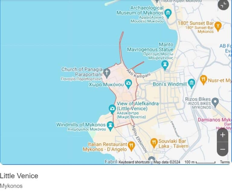 What To Do In Little Venice Mykonos + Map - Seeker Odyssey